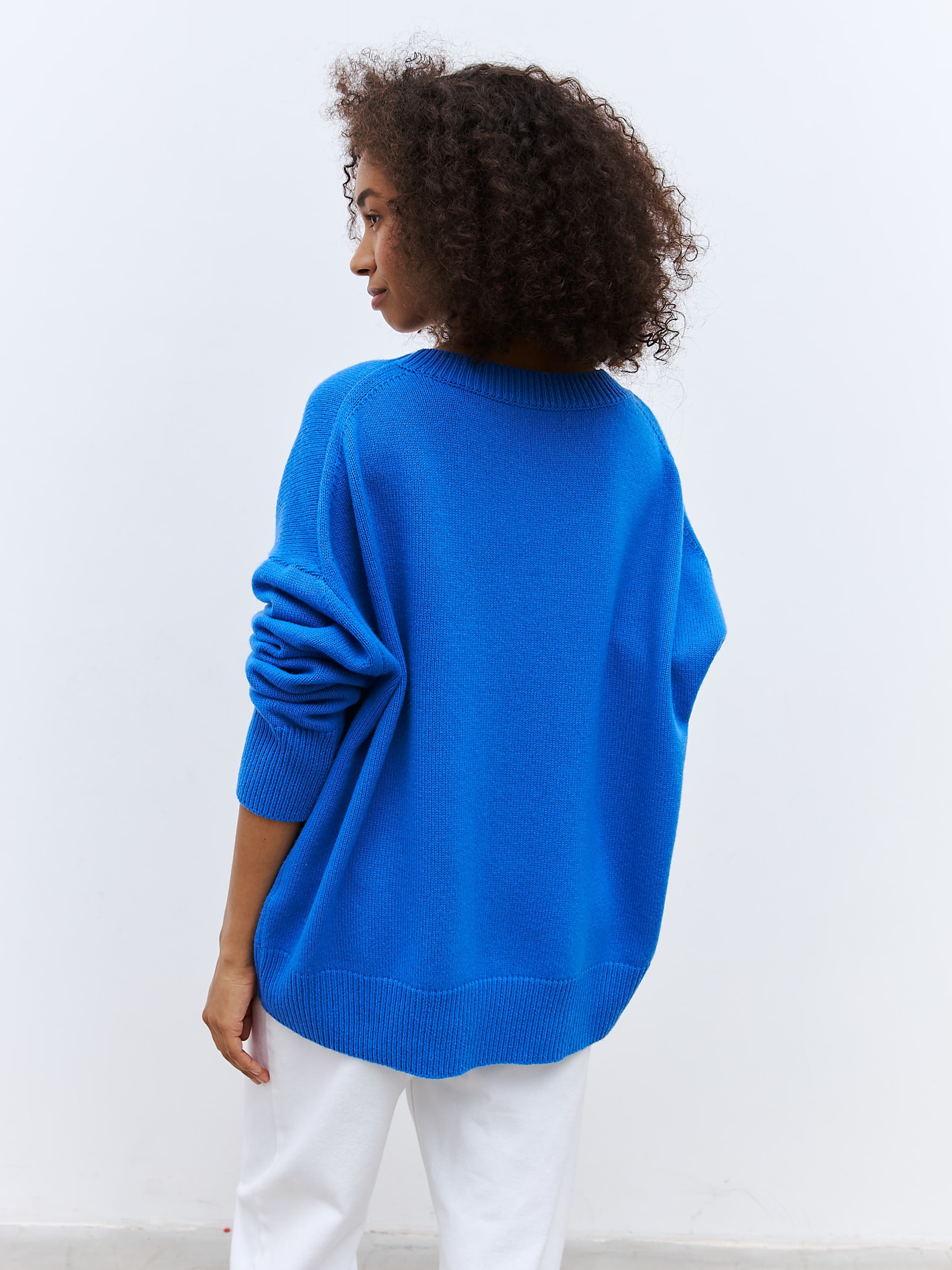 JUMPER 7 CASHMERE BLUE